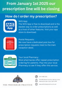 Repeat Prescription – The Whickham Practice
